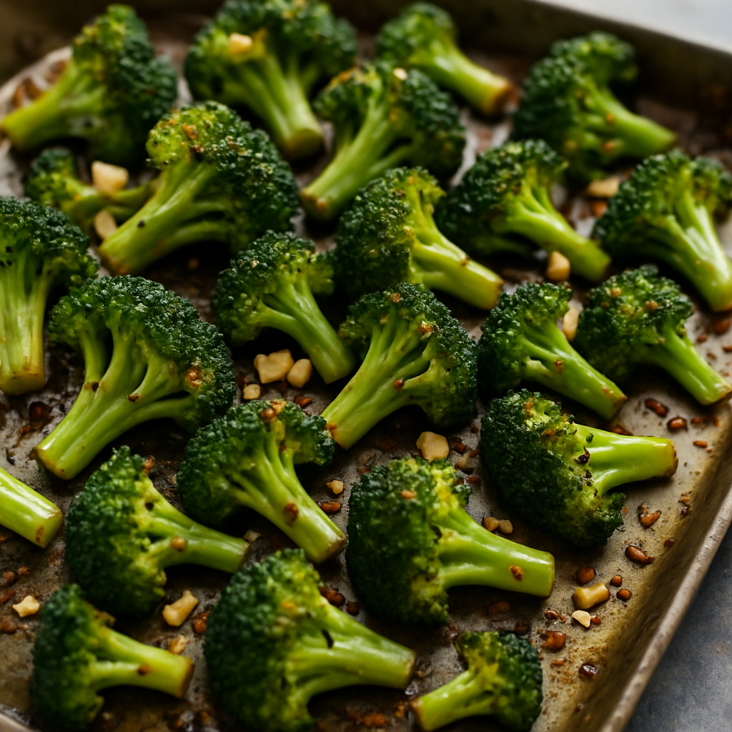 5 Ingredient Roasted Broccoli - SaJe Family Farm